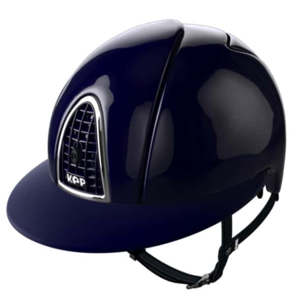 KEP Italia - Ridhjälm blå polish med solskärm - Equeen